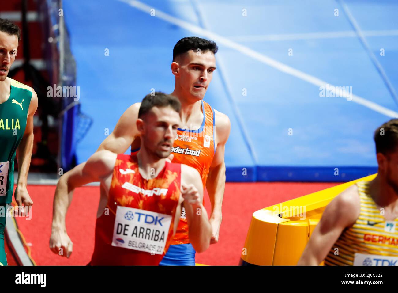 Belgrade, Serbia. 18th Mar, 2022. Samuel Chapple of the Netherlands ...