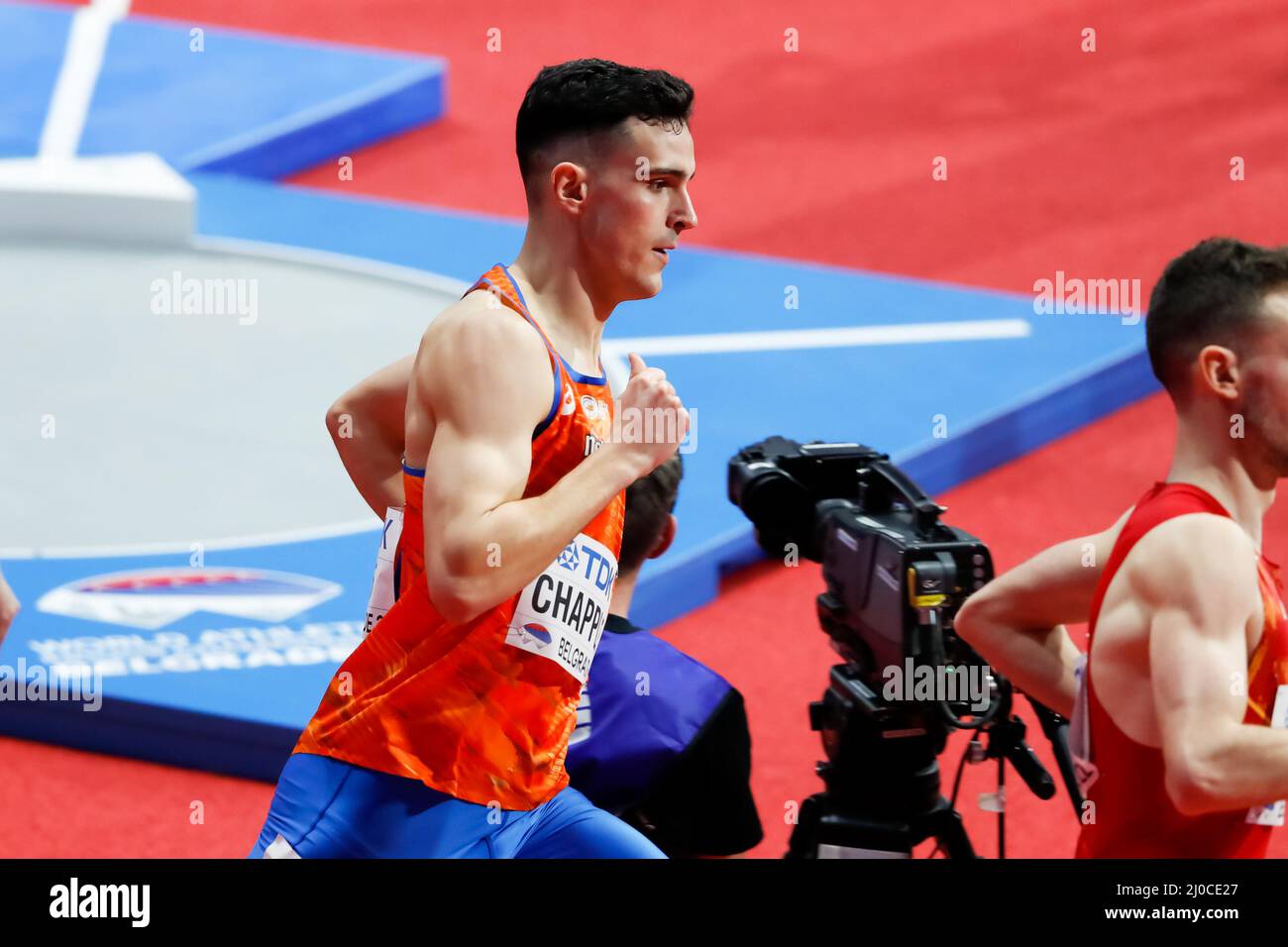 Belgrade, Serbia. 18th Mar, 2022. Samuel Chapple of the Netherlands ...