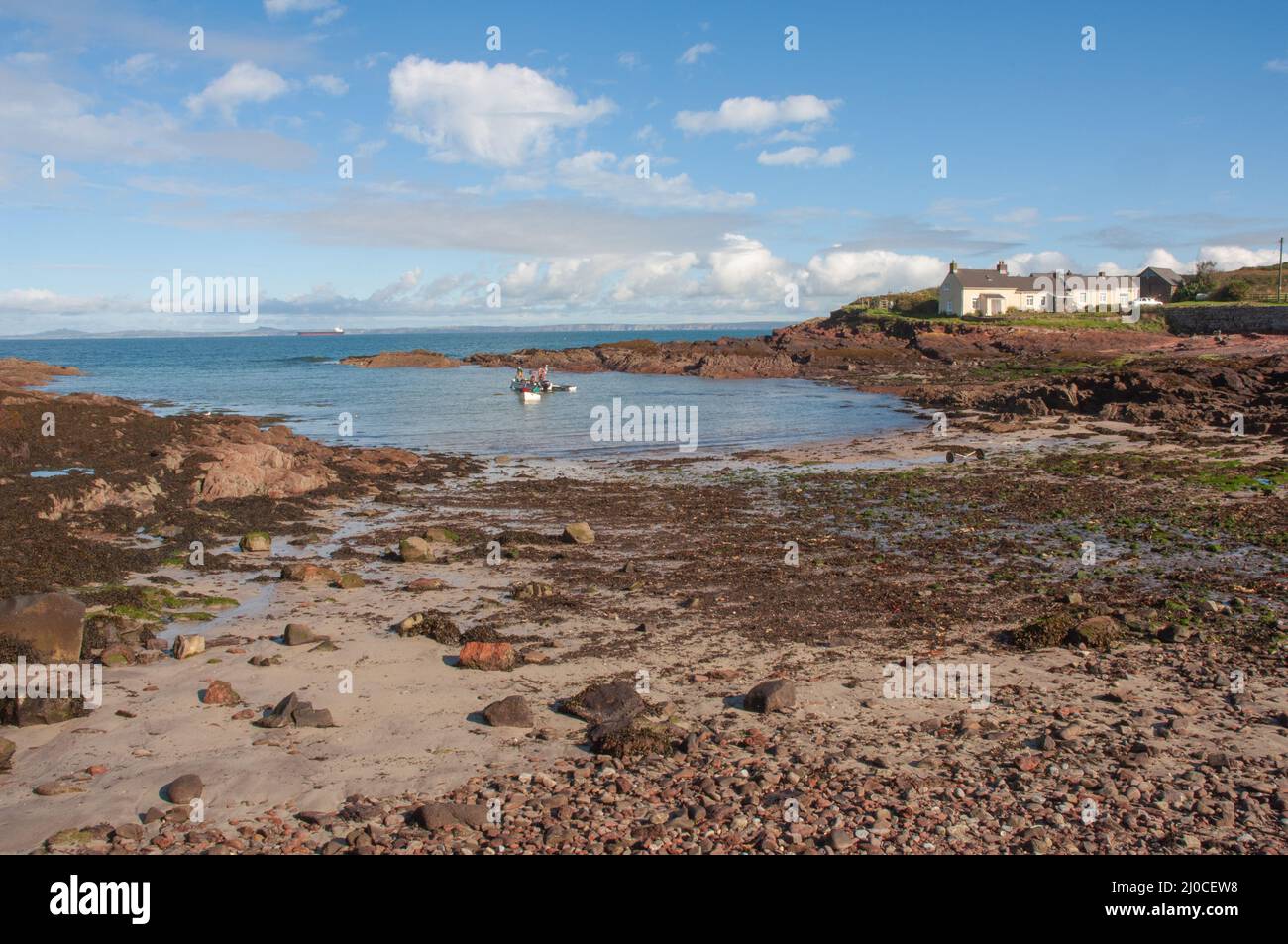 Fisherman's cottage, St Brides, Pembrokeshire Coast National Park Stock ...