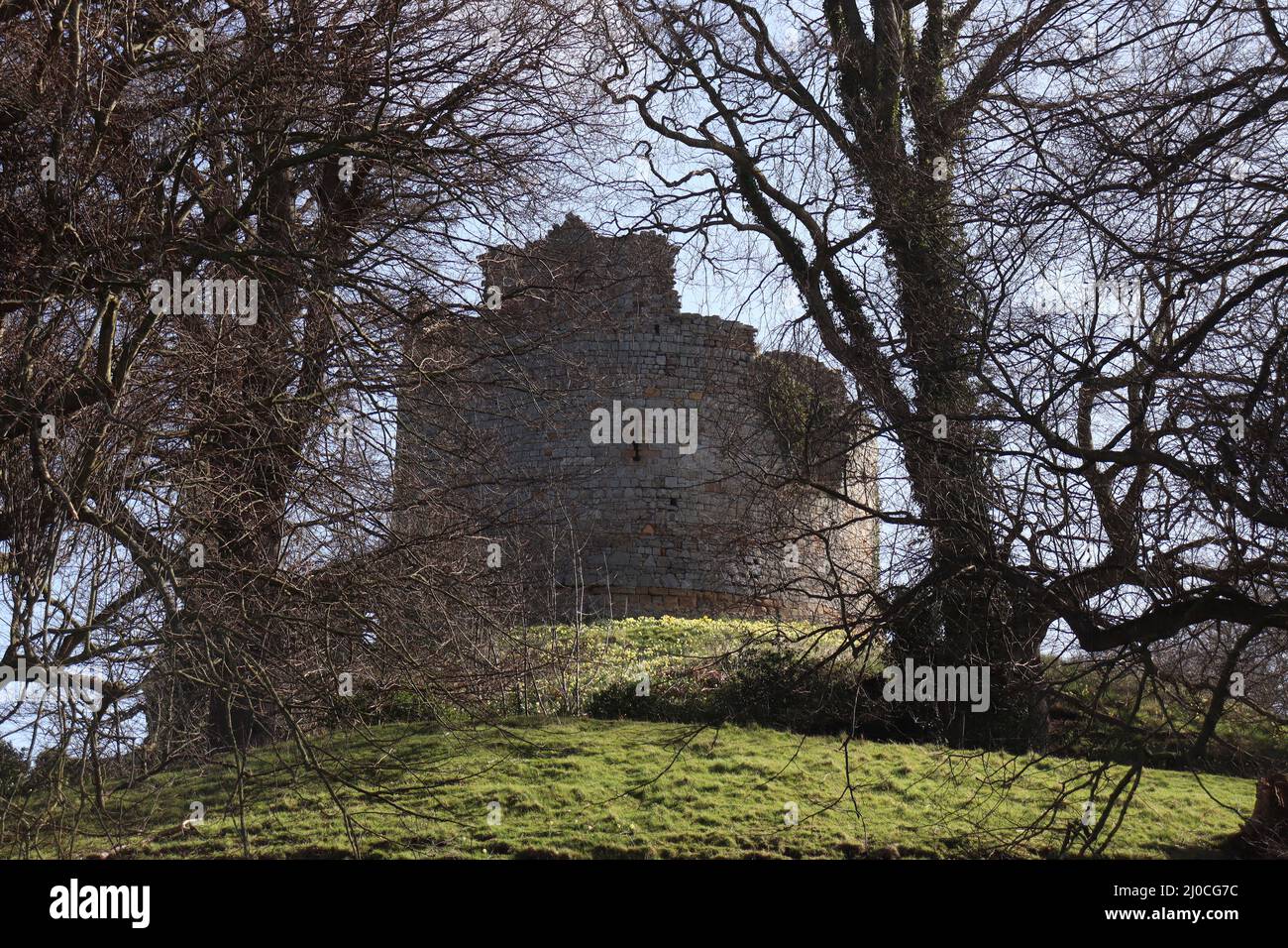 Hawarden old castle hi-res stock photography and images - Alamy