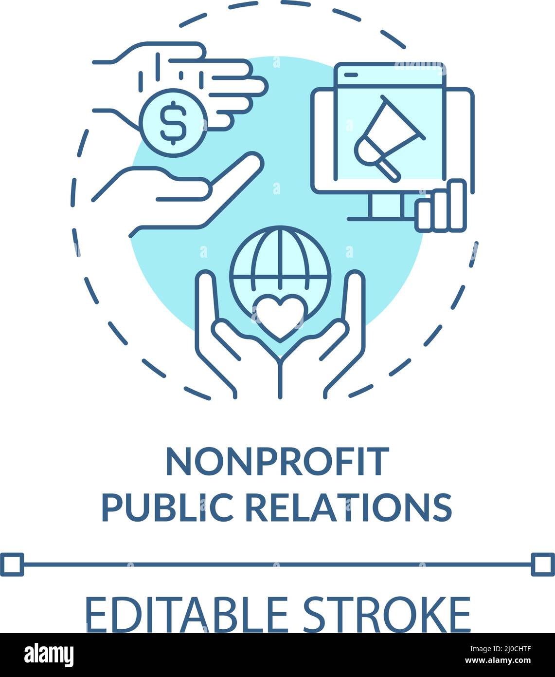 Customer service relations vector Cut Out Stock Images & Pictures - Alamy