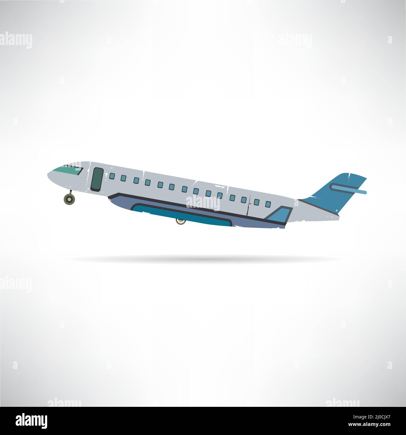 Aircraft shadow aerial Stock Vector Images - Alamy