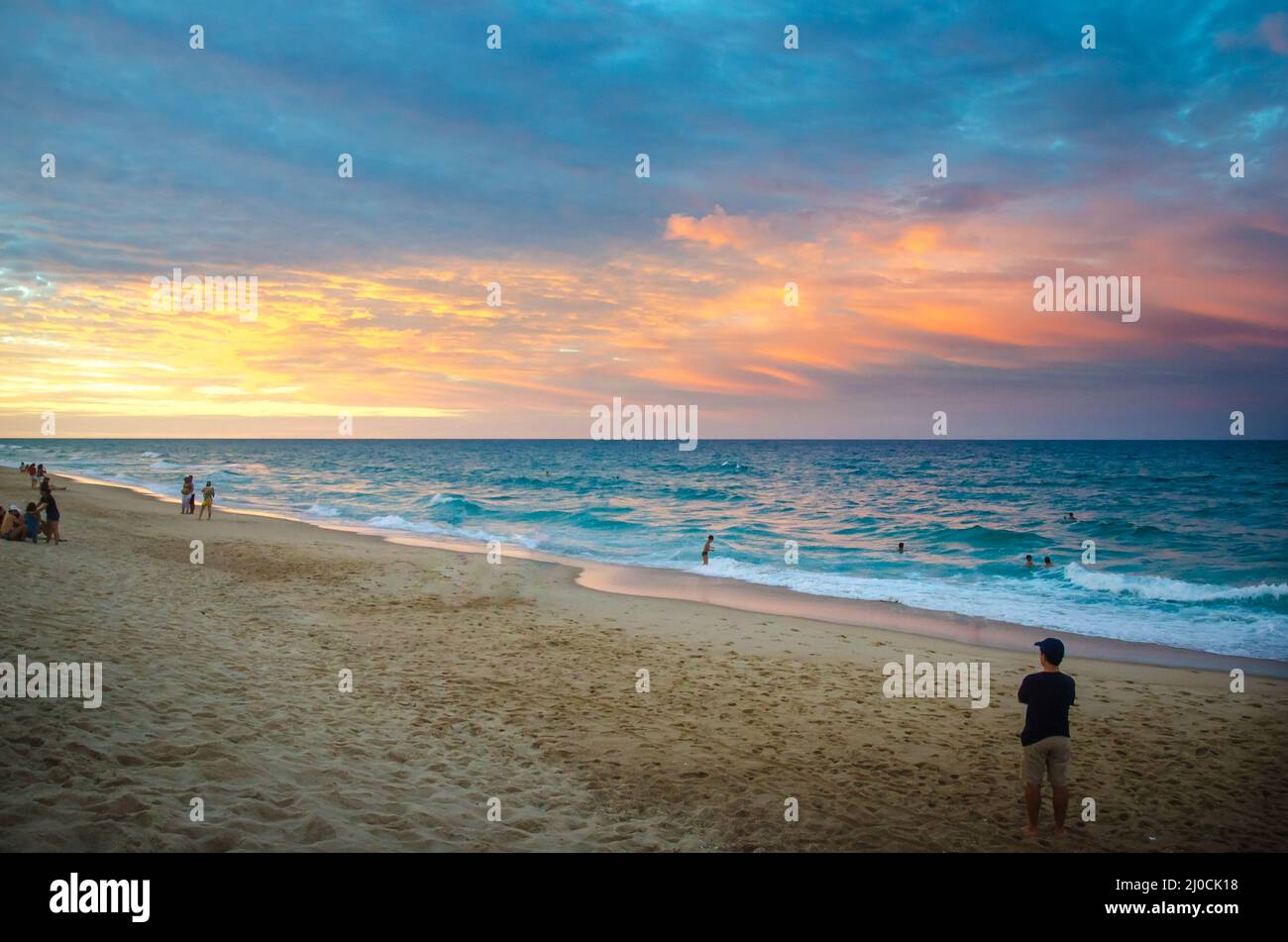 Tourists tanning hi-res stock photography and images - Alamy