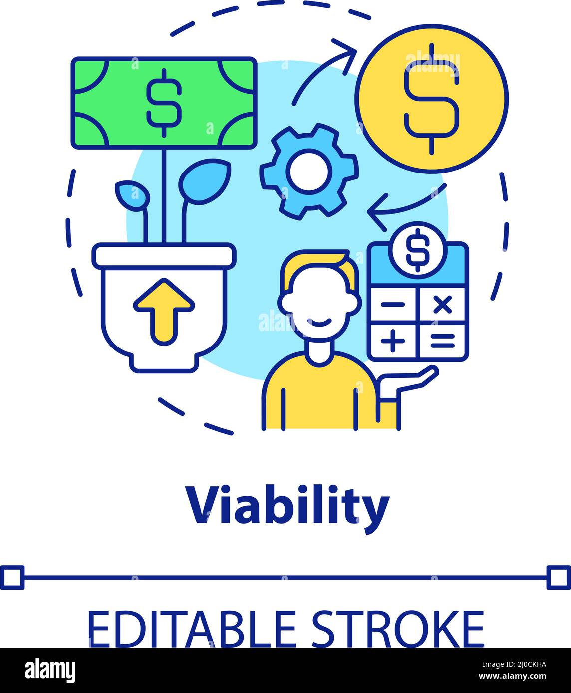 Viability concept icon Stock Vector Image & Art - Alamy