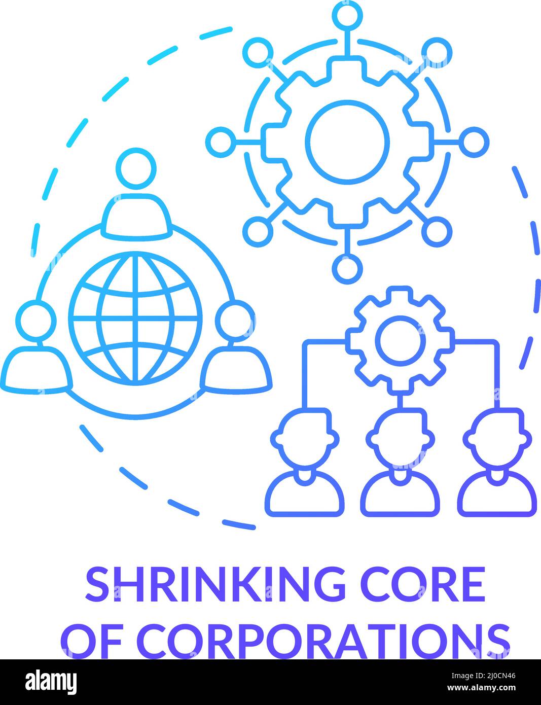 Shrinking technology Stock Vector Images - Alamy