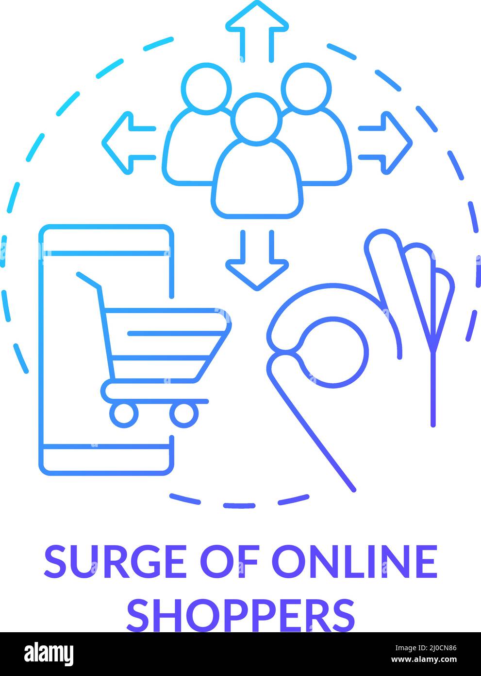 Sales shoppers Cut Out Stock Images & Pictures - Alamy