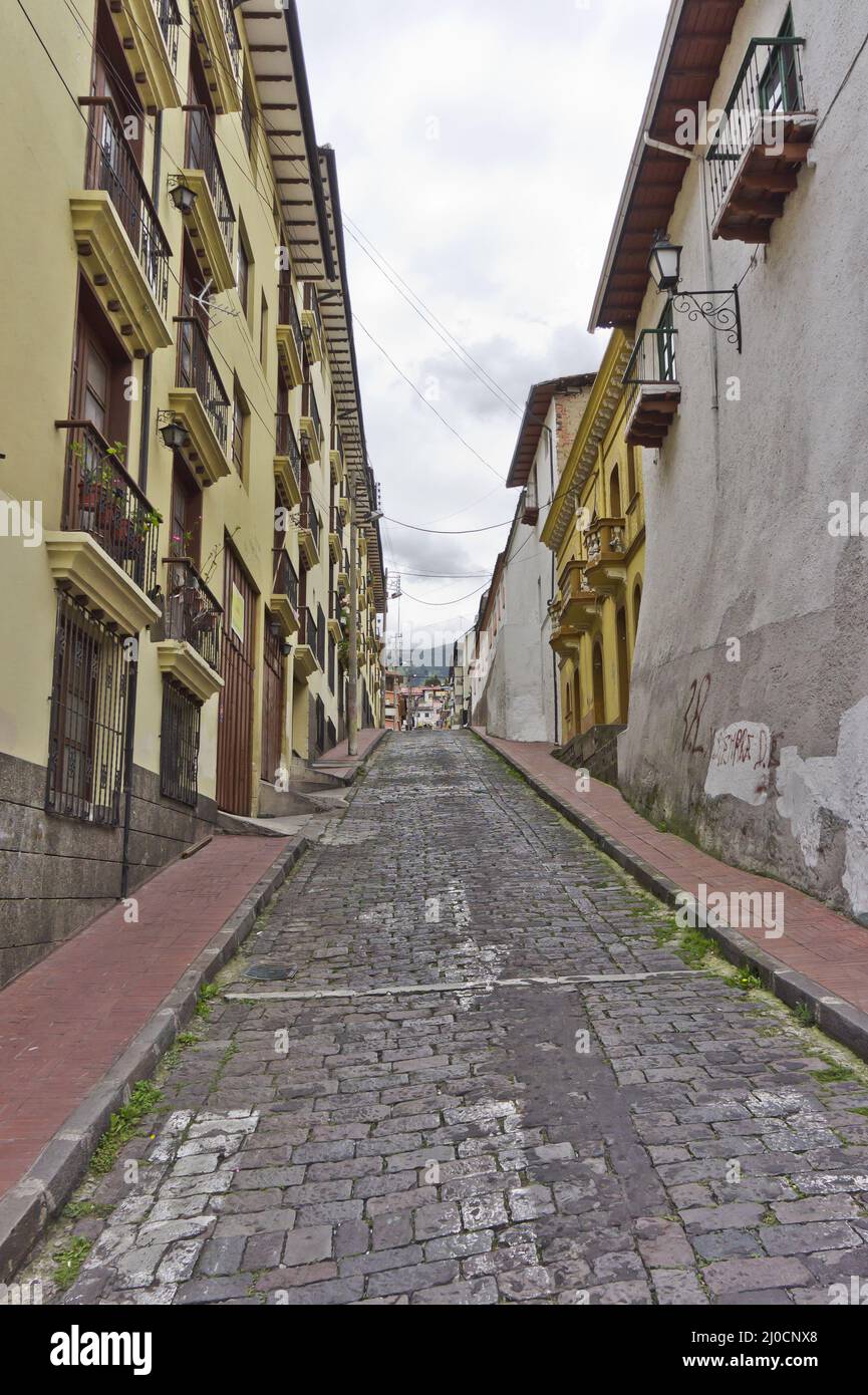 Quito, Ecuador, street view Stock Photo - Alamy