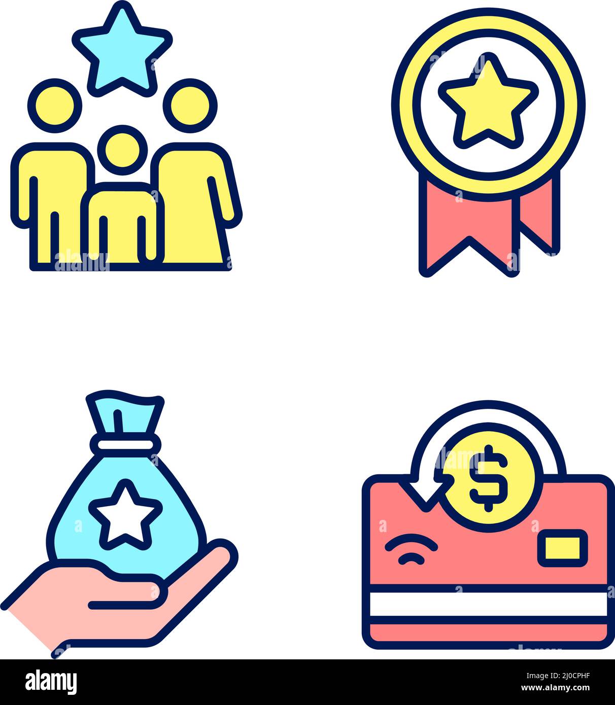 Present awards Stock Vector Images - Alamy