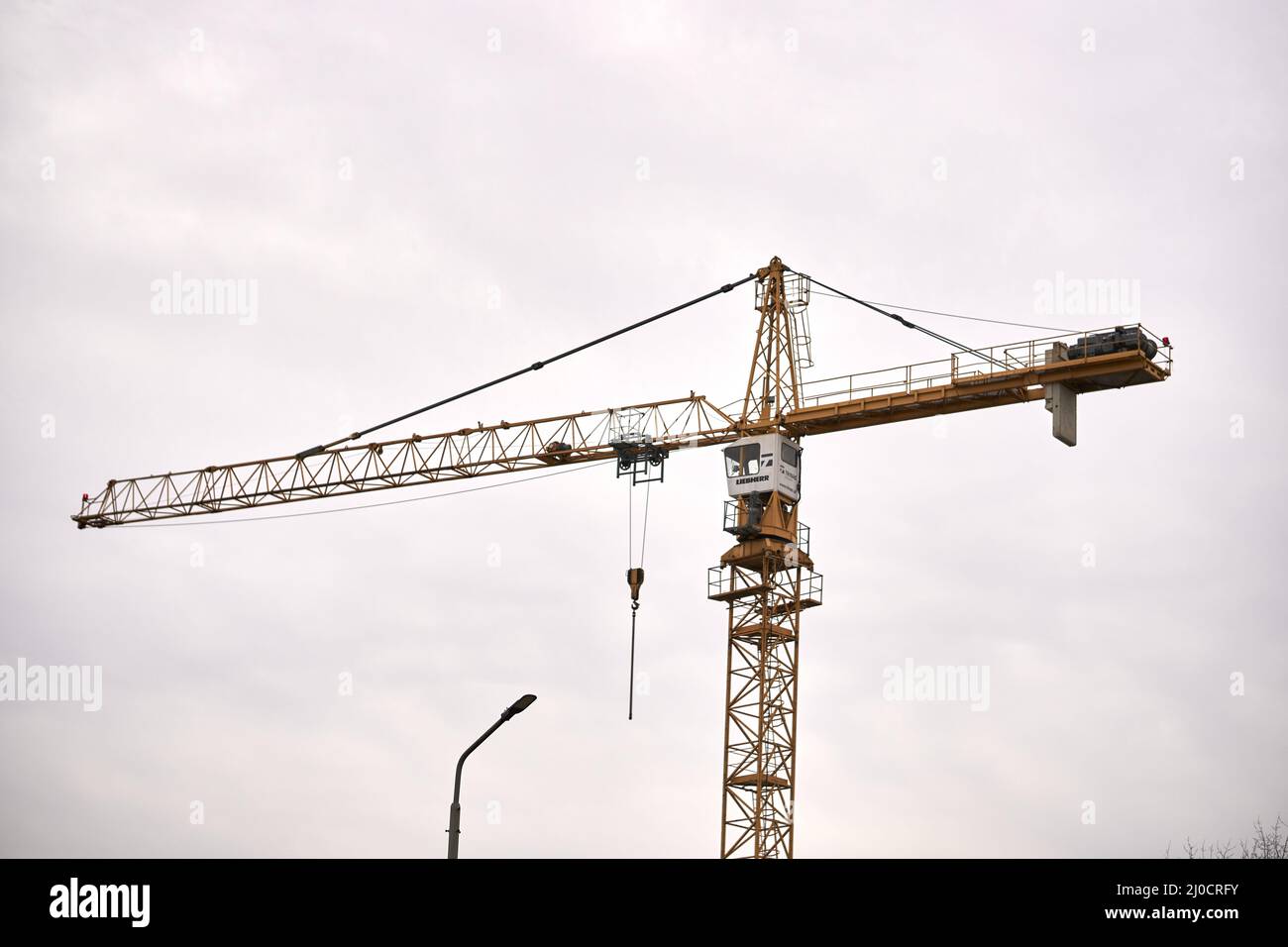 High construction work Stock Photo - Alamy