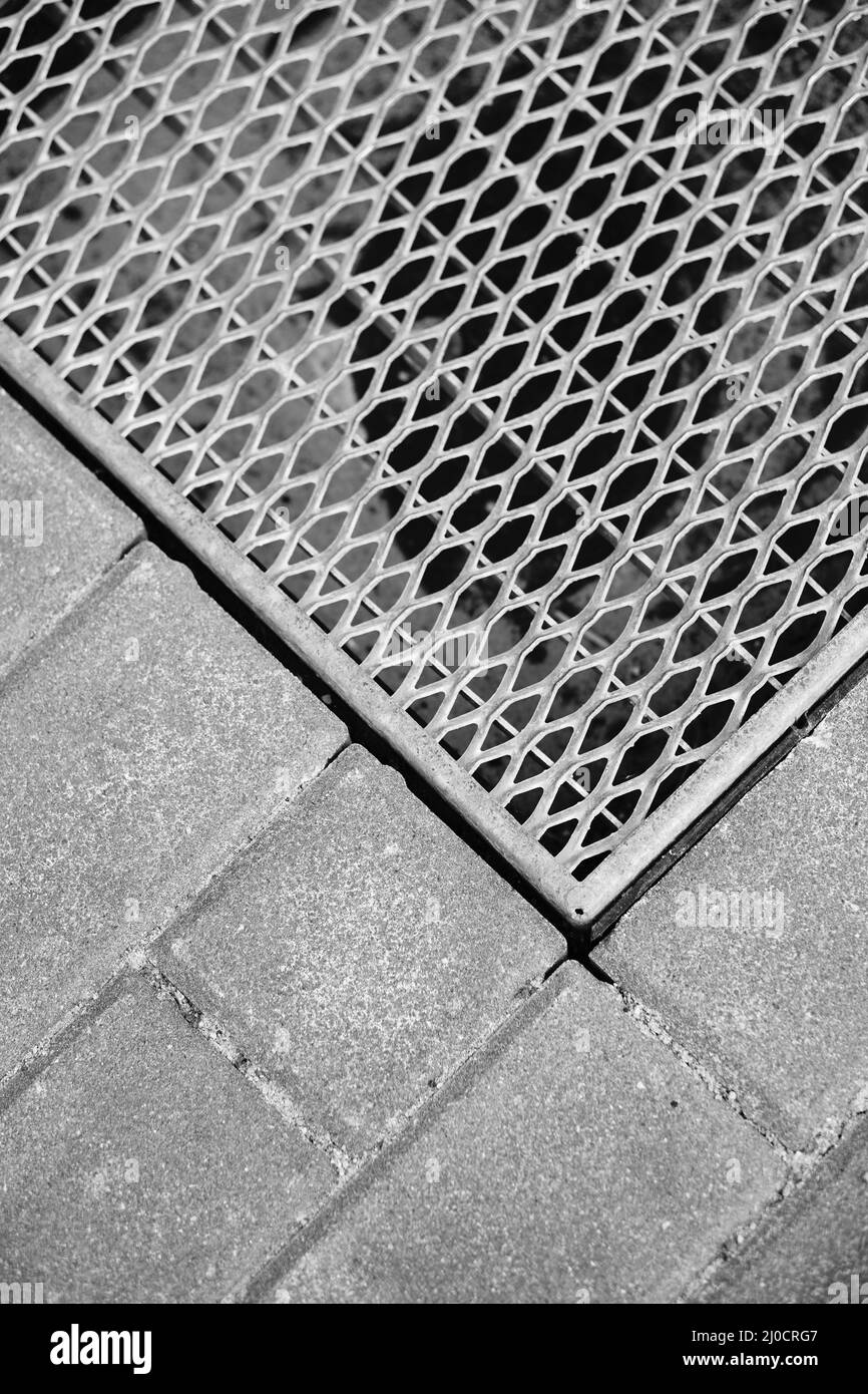 Grid street pattern Black and White Stock Photos & Images - Alamy