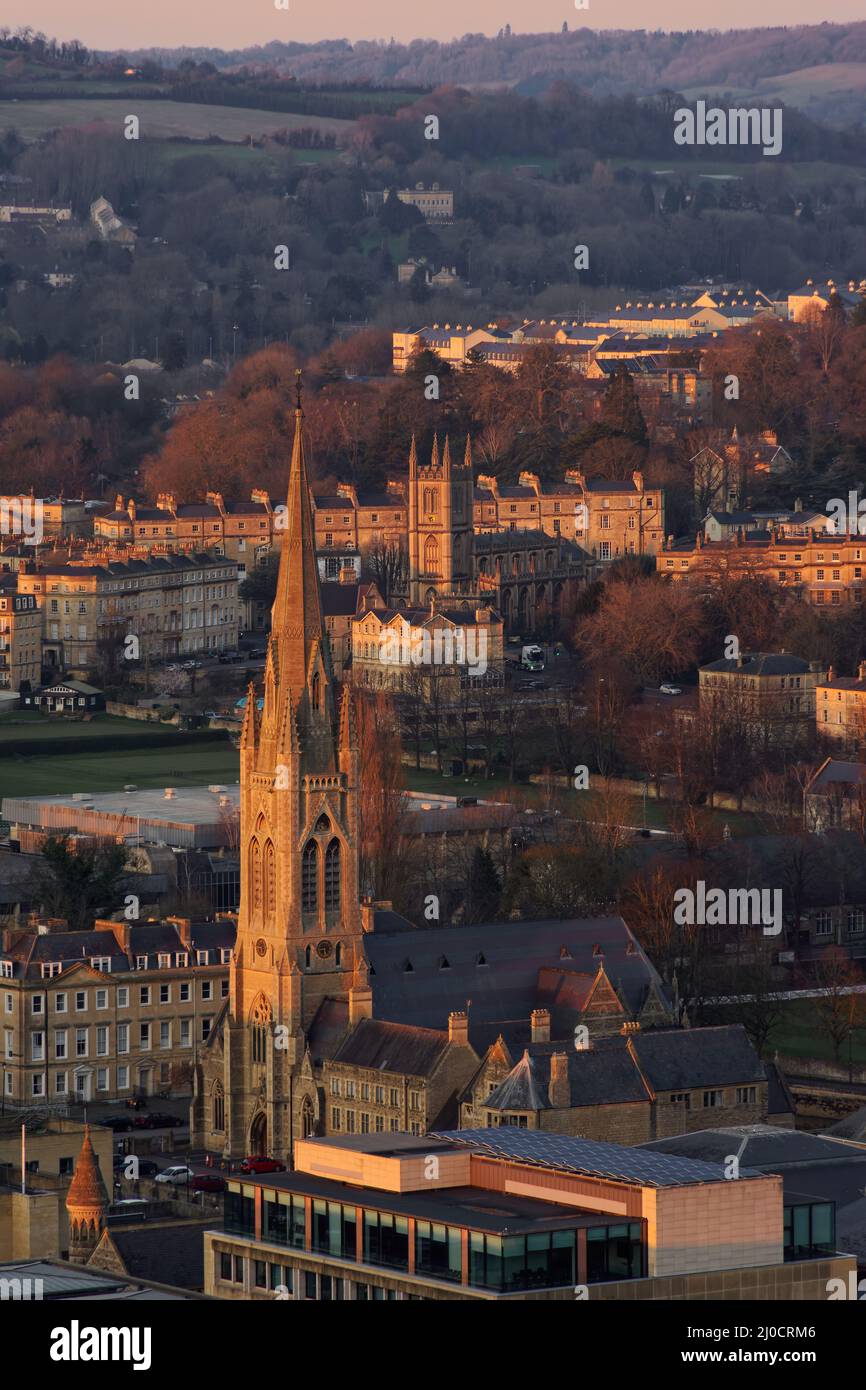 Spring in Bath Stock Photo - Alamy