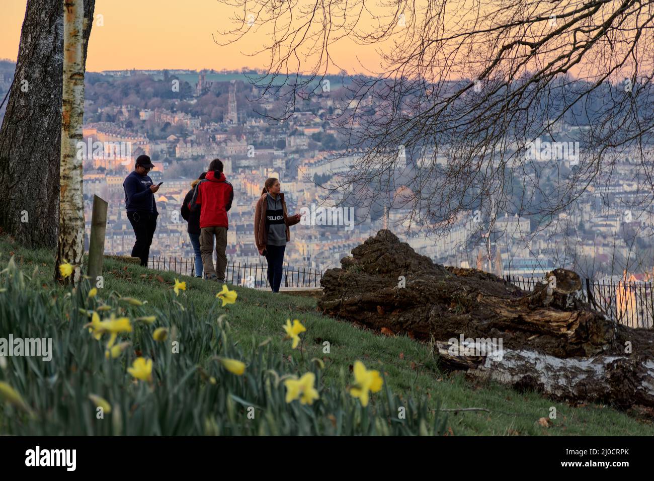 Spring in Bath Stock Photo - Alamy