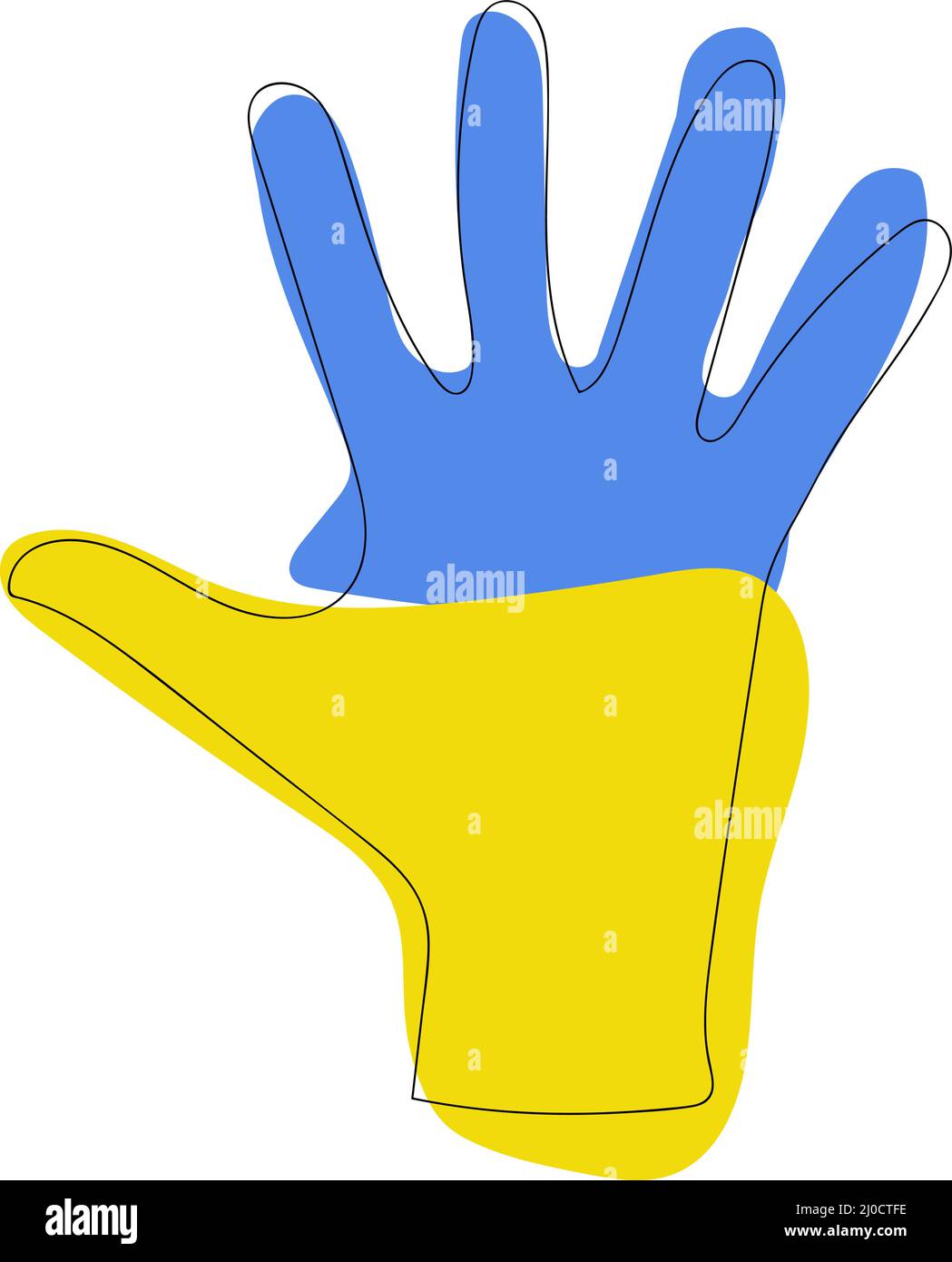 Putin sign protest ukraine Stock Vector Images - Alamy