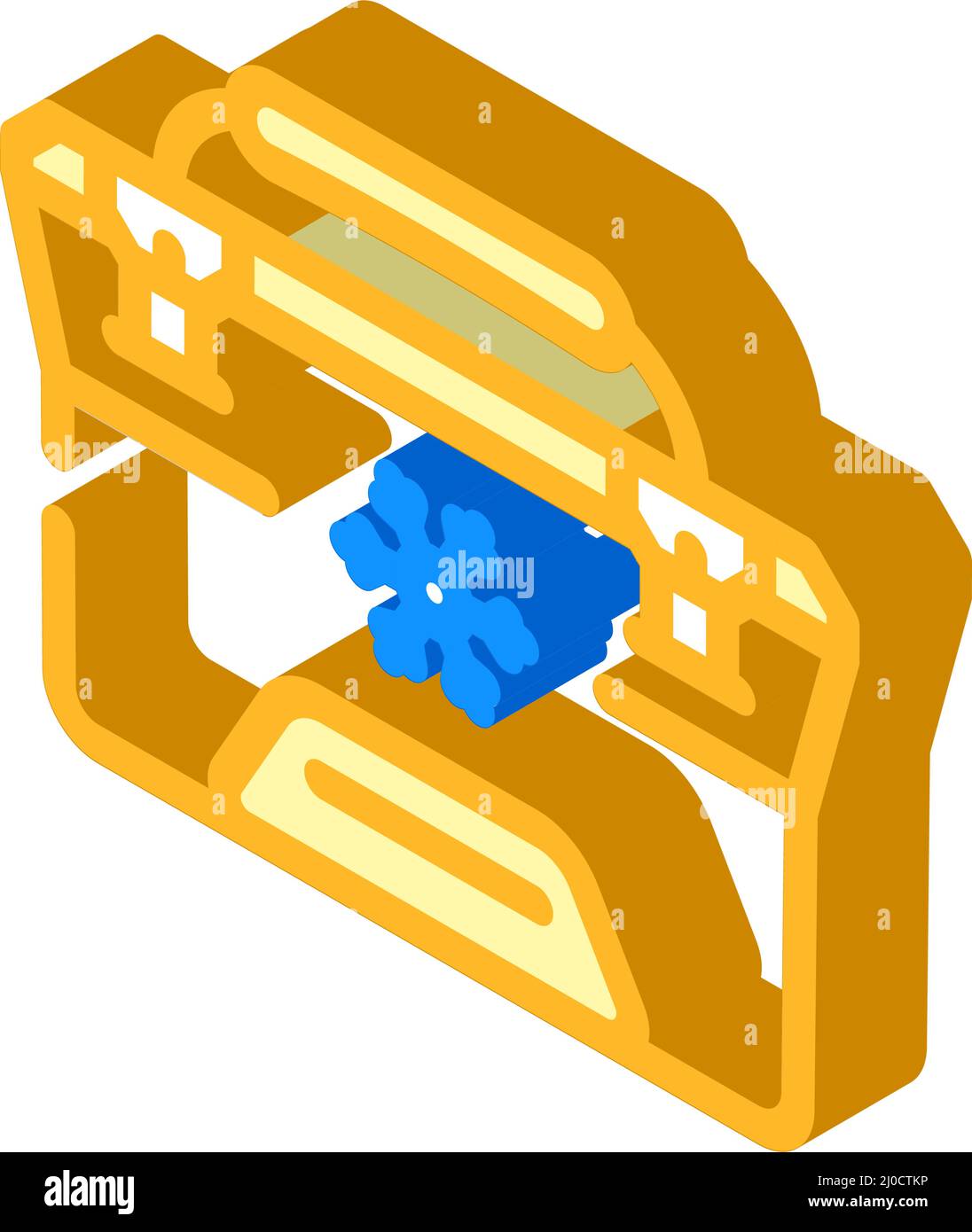 freezer bag isometric icon vector illustration Stock Vector Image & Art ...