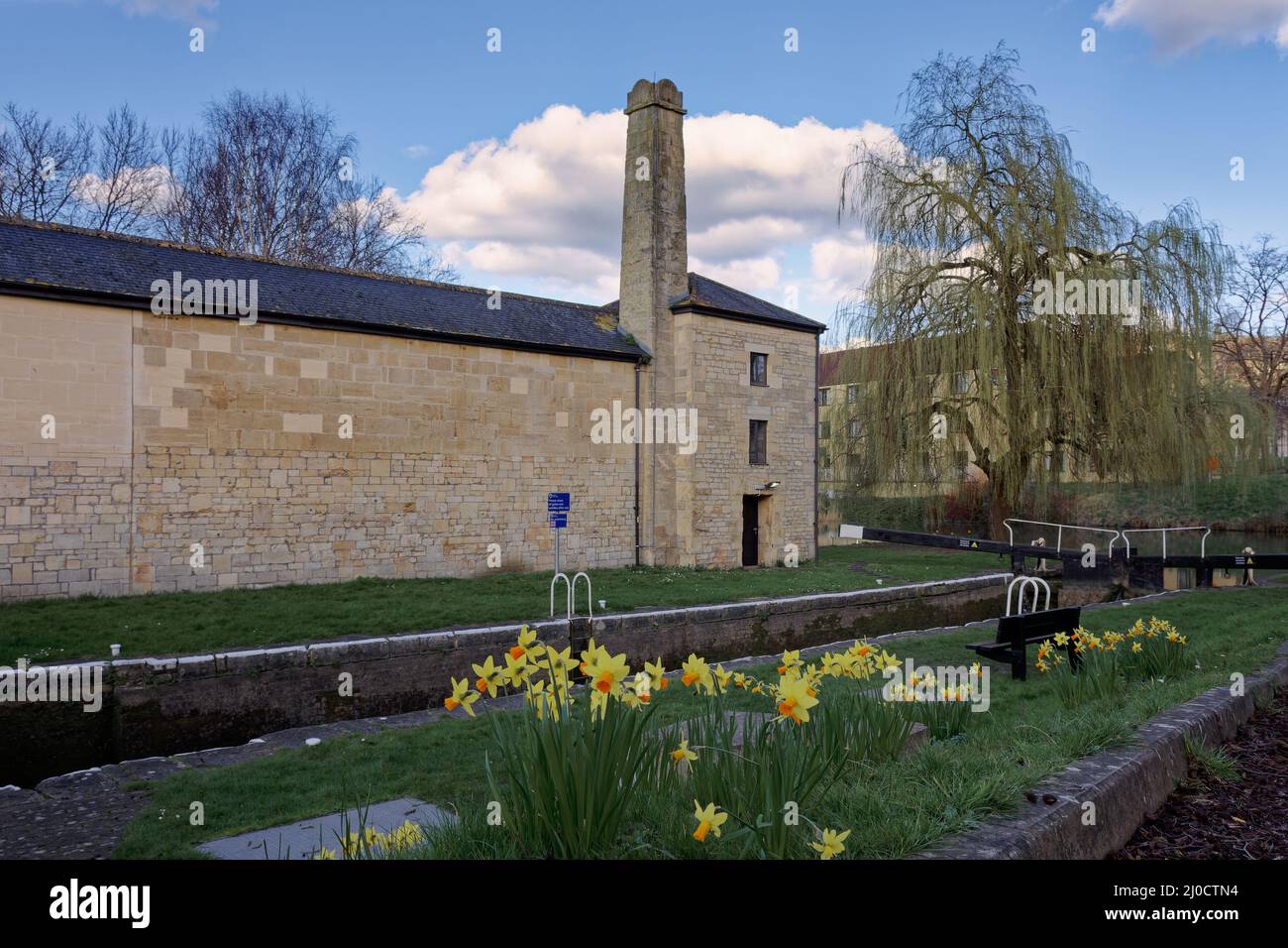 Spring in Bath Stock Photo - Alamy