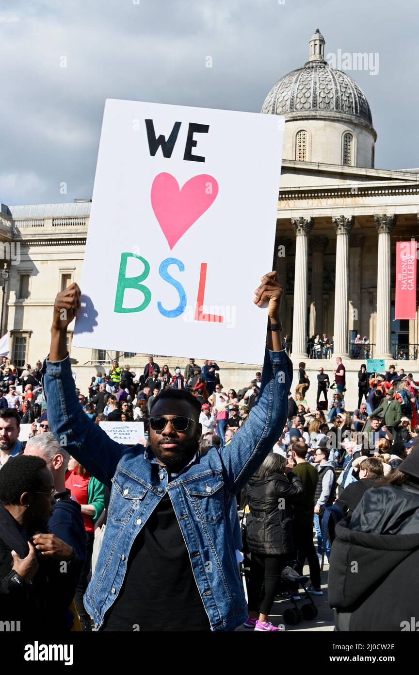 British sign language hi-res stock photography and images - Alamy