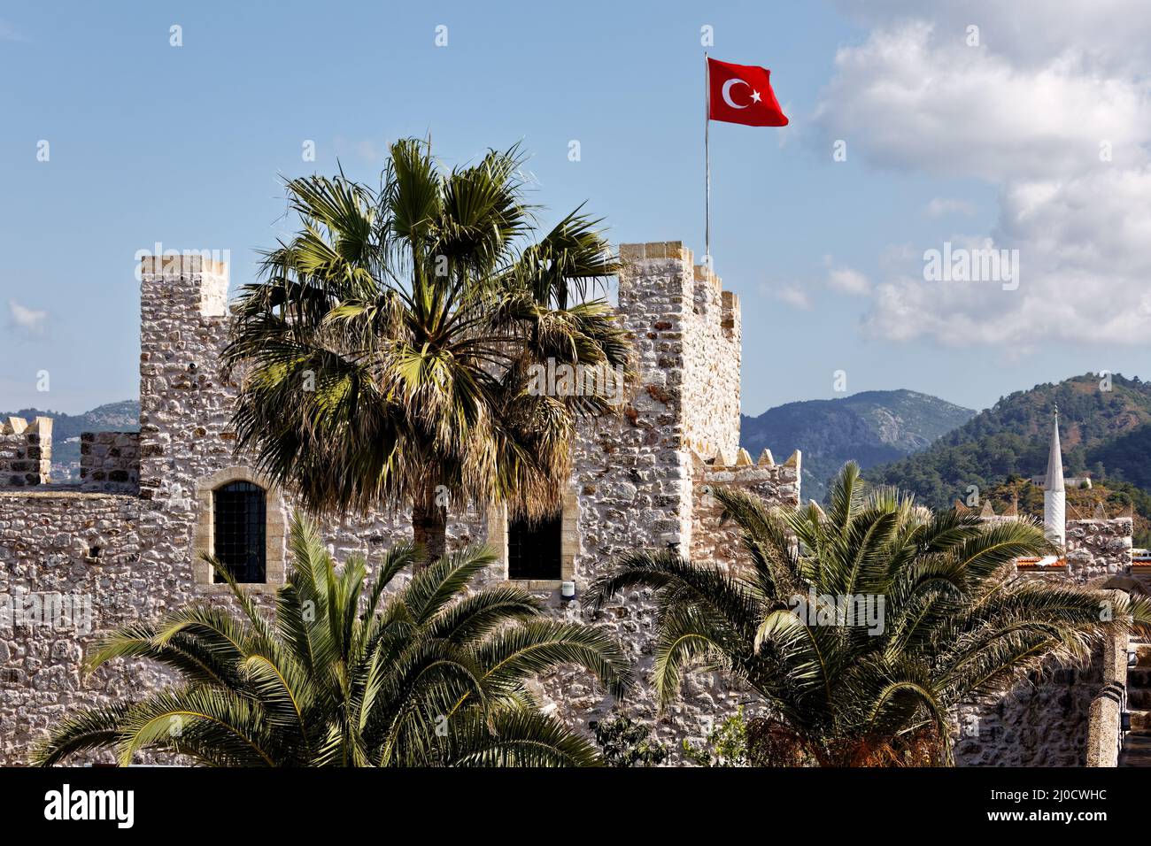 Marmaris - Turkey - Marmaris Castle Stock Photo - Alamy