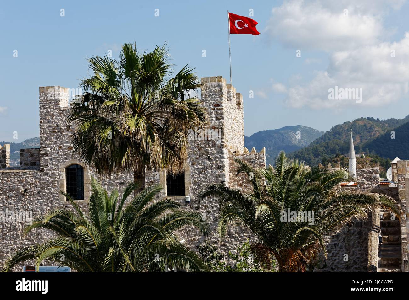 Marmaris - Turkey - Marmaris Castle Stock Photo - Alamy