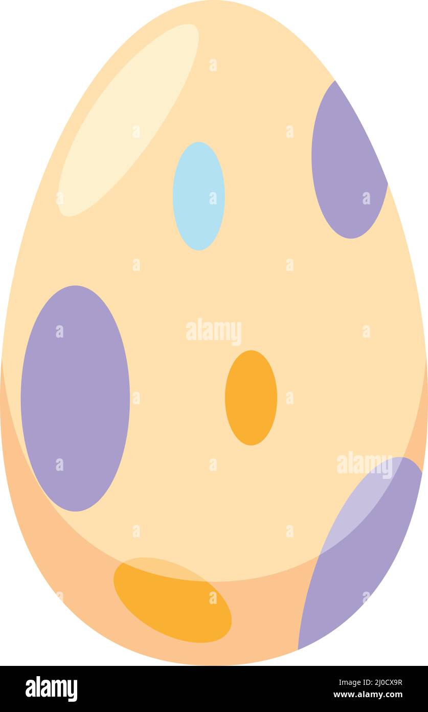 easter egg with spots Stock Vector Image & Art - Alamy