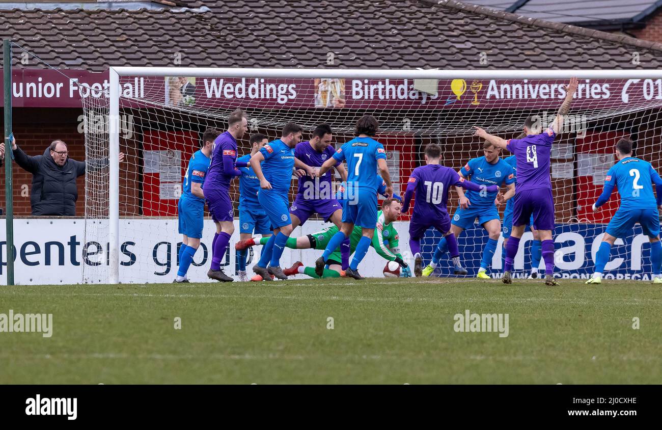City of Liverpool FC hosted Warrington Rylands 1906 FC at The vanEupen ...