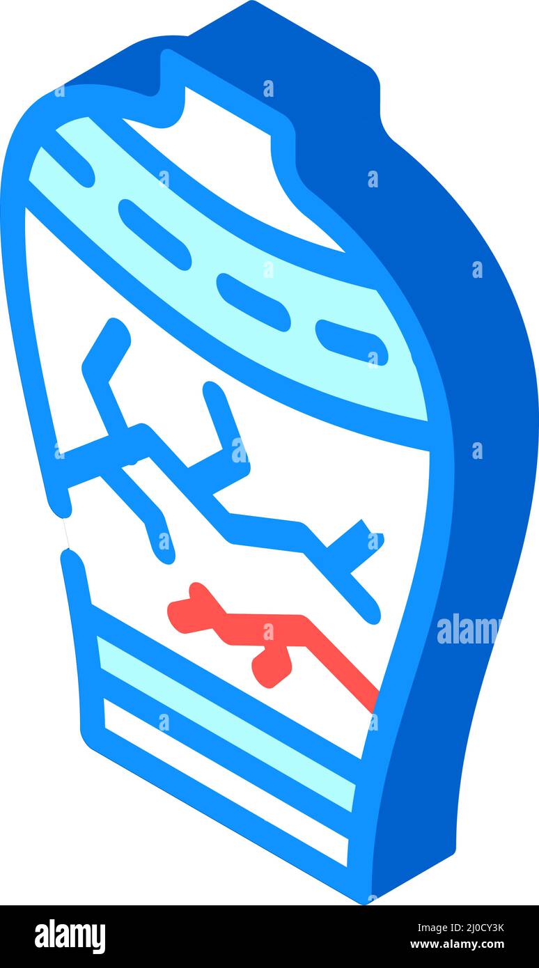 vase chinese isometric icon vector illustration Stock Vector Image ...