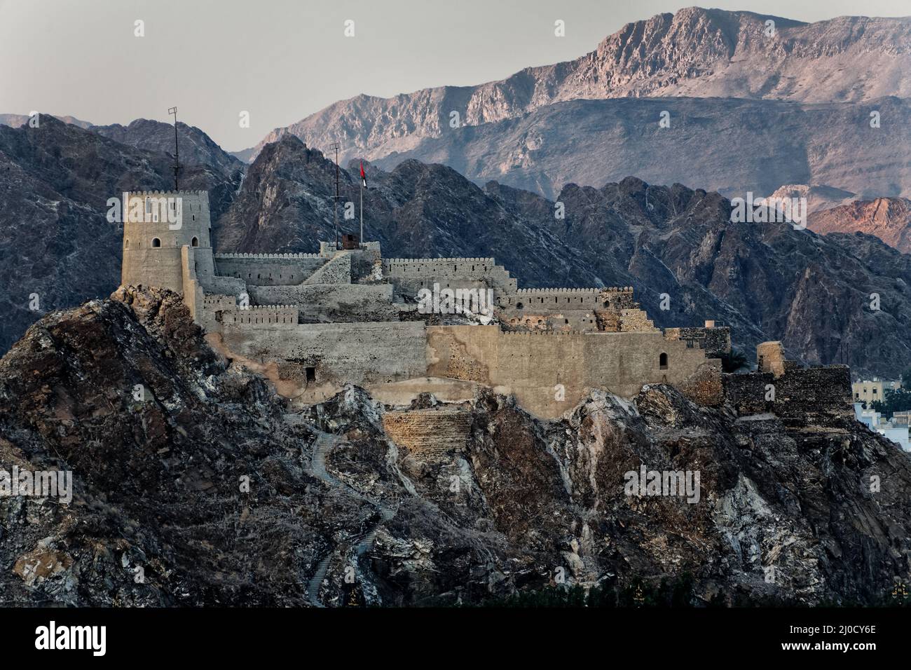 Al Jalali Fort Stock Photo - Alamy