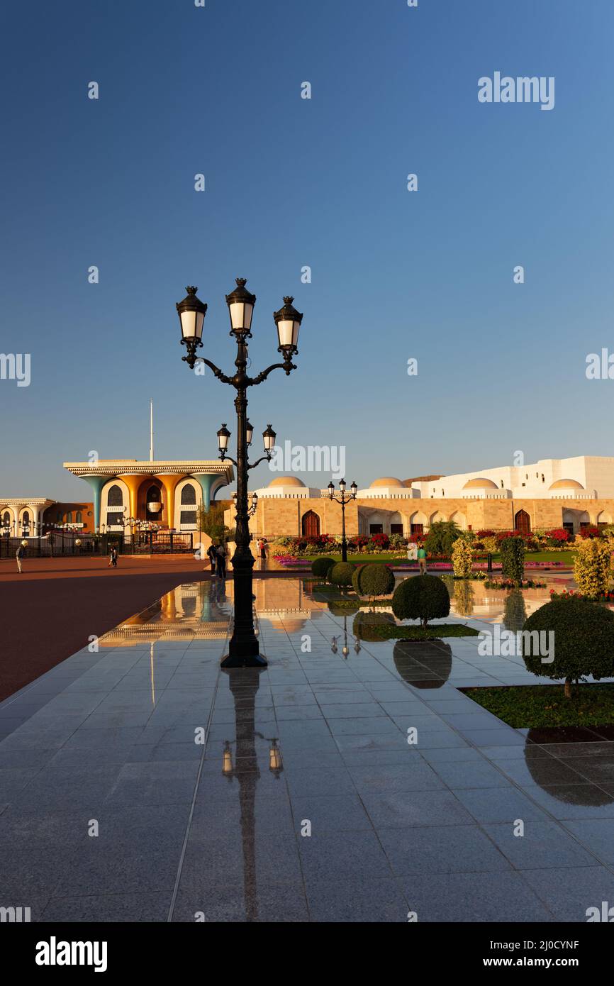 Al Alam Palace - Qaboos bin Said al Said Stock Photo - Alamy