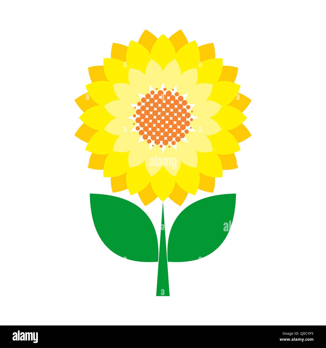 Illustration of sunflower image. Lanyard design element,People distance ...