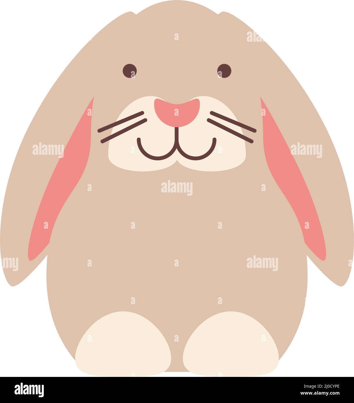 cute bunny icon Stock Vector Image & Art - Alamy