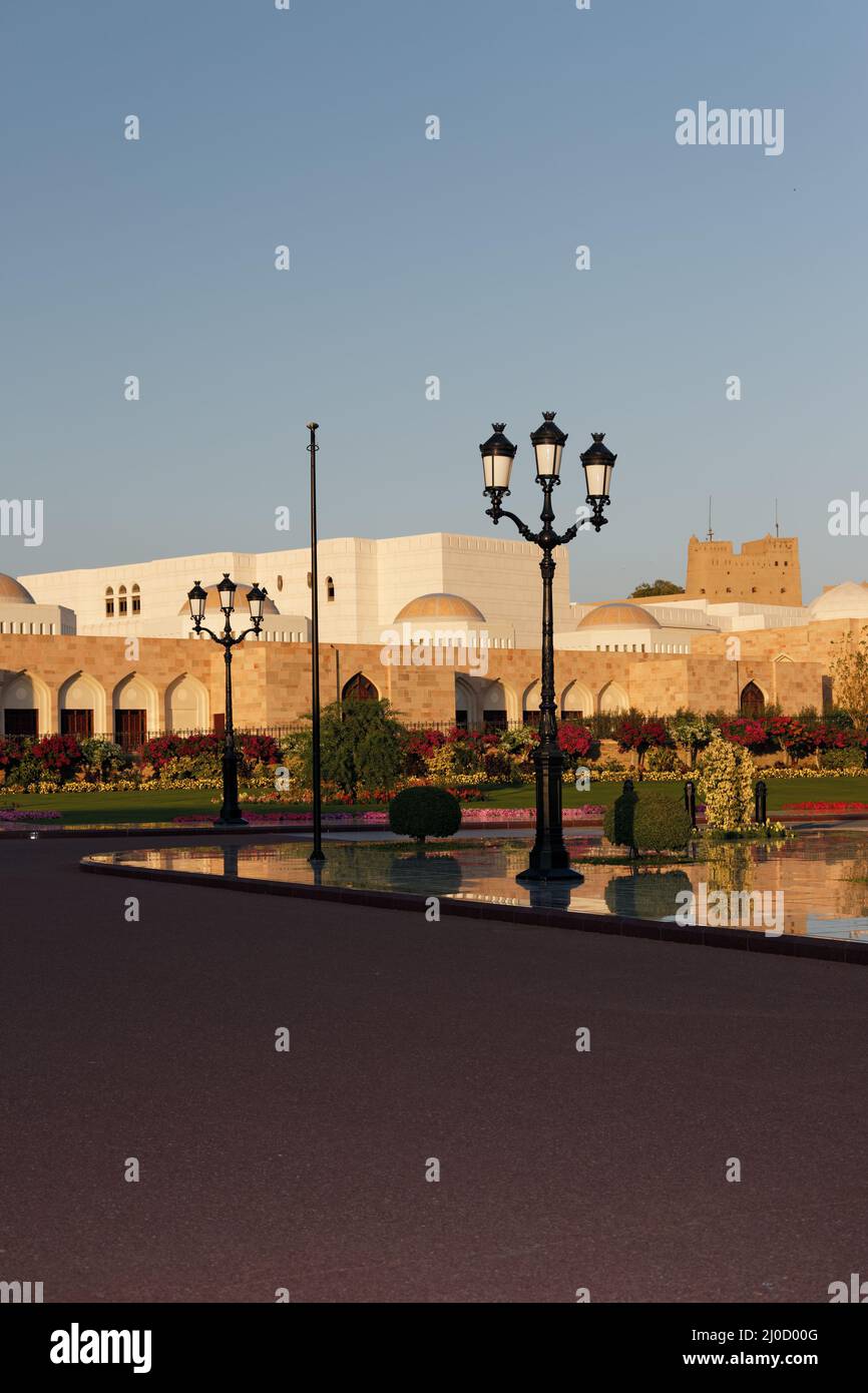 Al Alam Palace - Qaboos bin Said al Said Stock Photo - Alamy