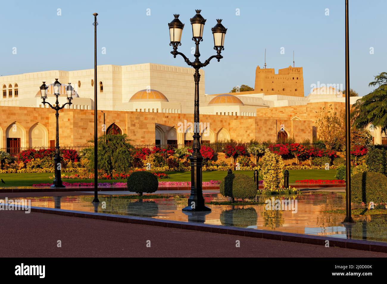 Al Alam Palace - Qaboos bin Said al Said Stock Photo - Alamy