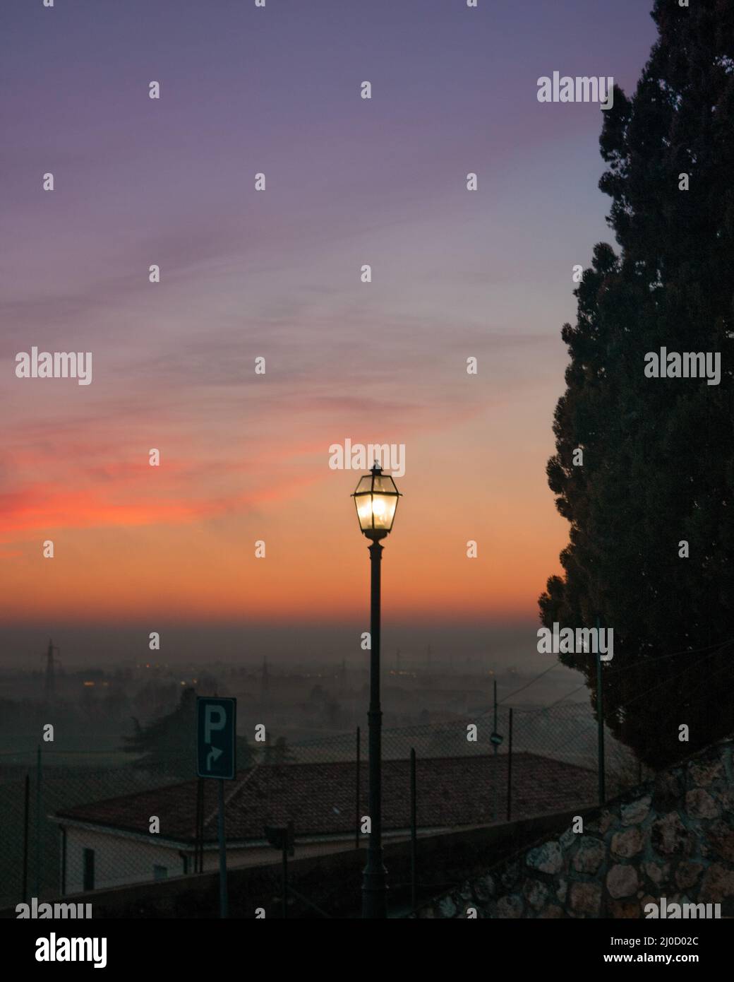 Fascinating vertical shot town hi-res stock photography and images - Alamy