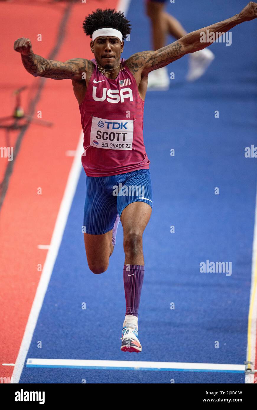 Donald scott triple jump hi-res stock photography and images - Alamy