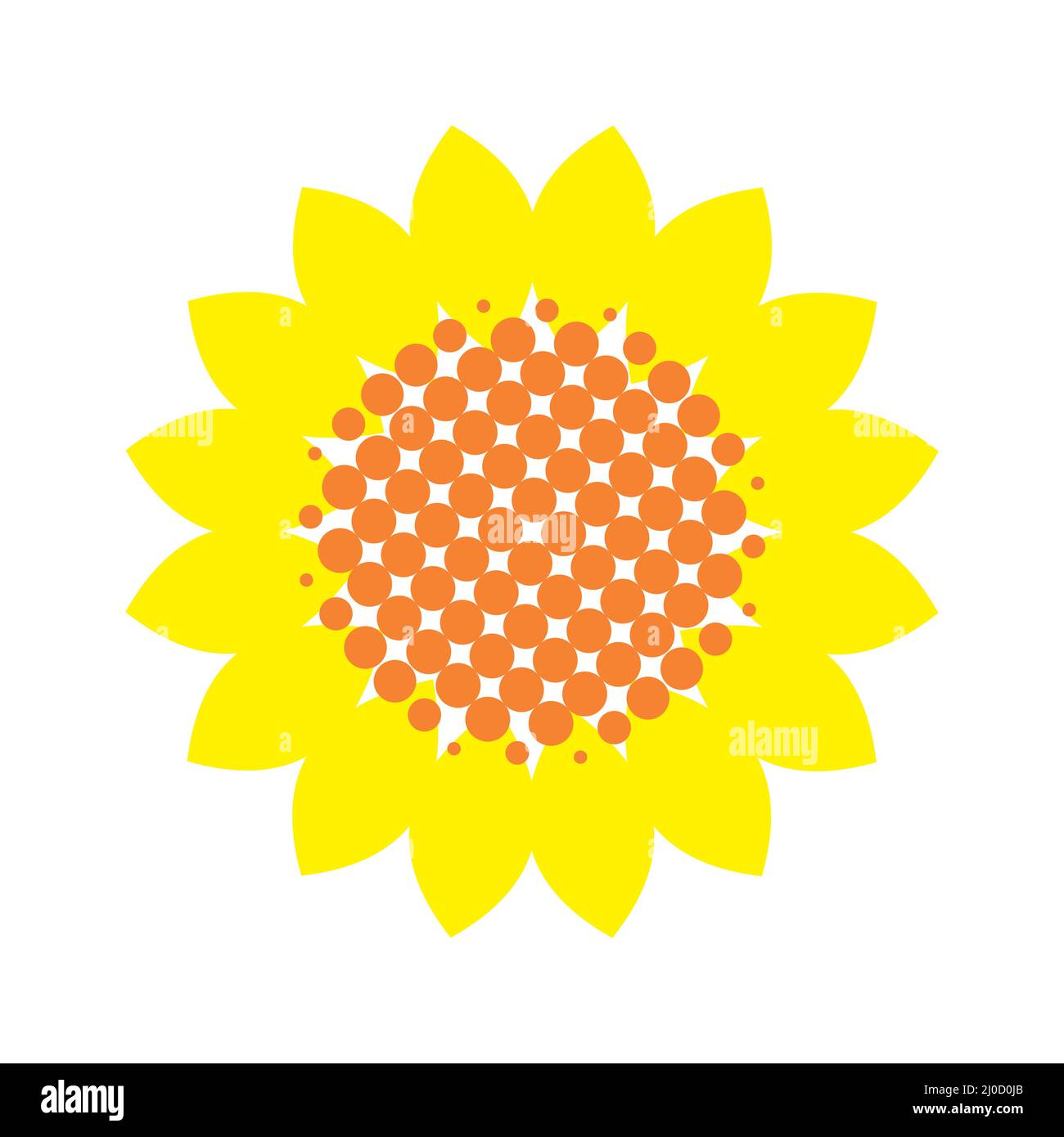 Illustration of sunflower image. Lanyard design element,People distance ...