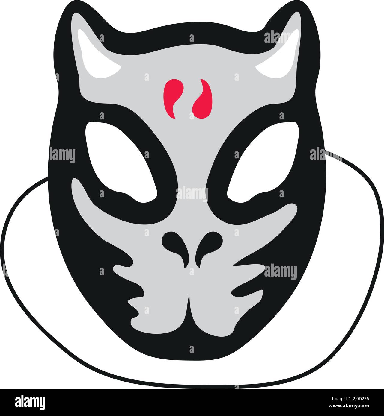 animal shape mask Stock Vector Image & Art - Alamy