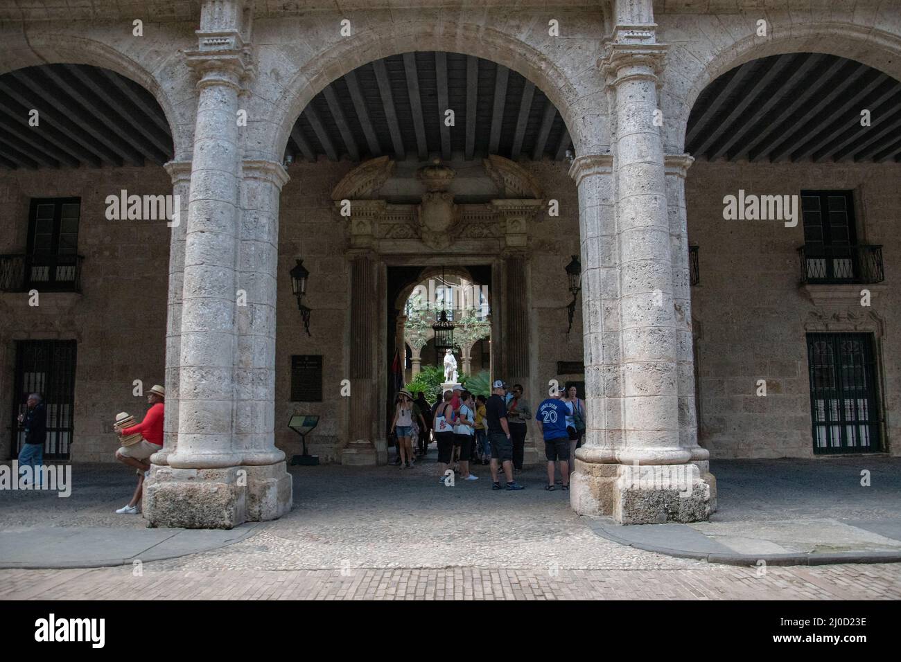 Palacio de los Capitanes Generales, Havana, Cuba, November 29th, 2018 ...