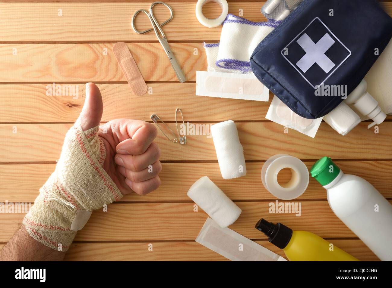 Gesture and bandage hi-res stock photography and images - Alamy