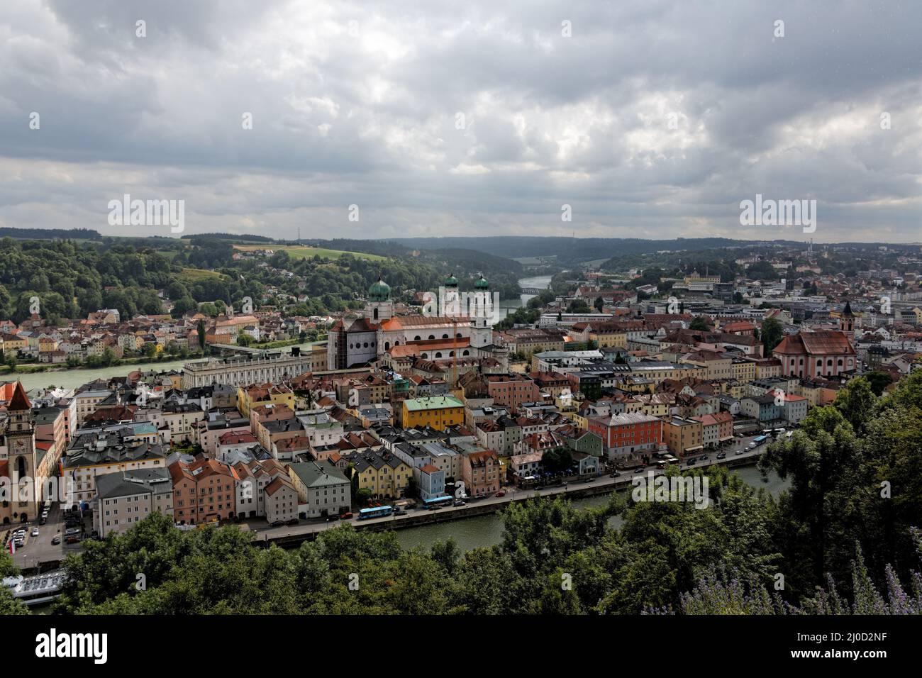 Three river city passau hi-res stock photography and images - Alamy