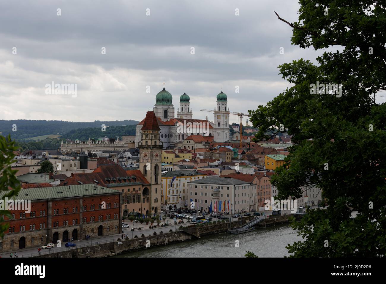 Passau - City of Three Rivers Stock Photo - Alamy