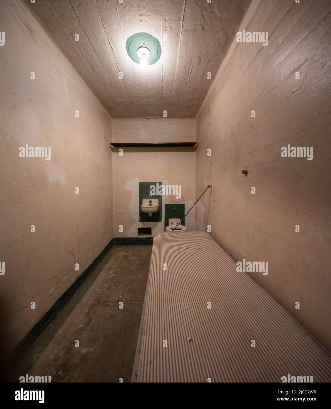 Alcatraz Island Prison Stock Photo - Alamy