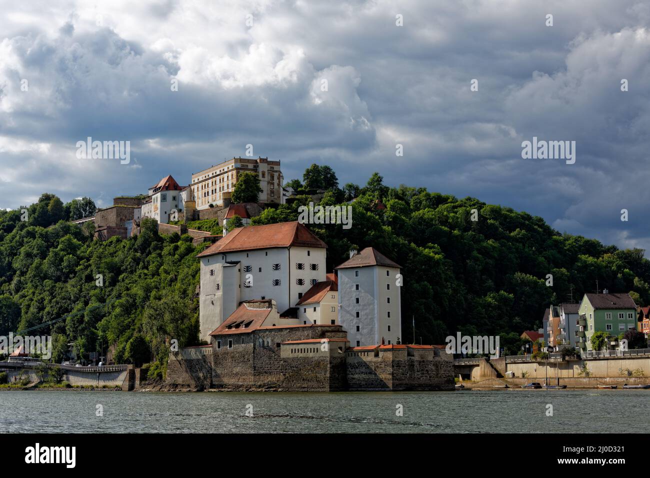Passau - City of Three Rivers Stock Photo - Alamy