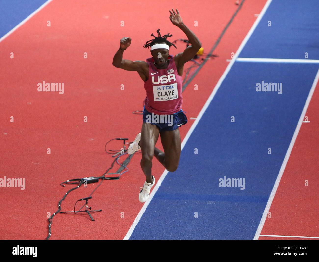 Will Claye of USA Final Triple Jump Men during the World Athletics ...