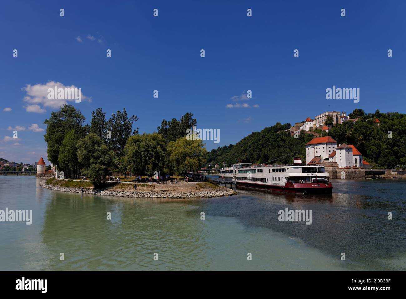 Danube river donau river inn rivers hi-res stock photography and images ...