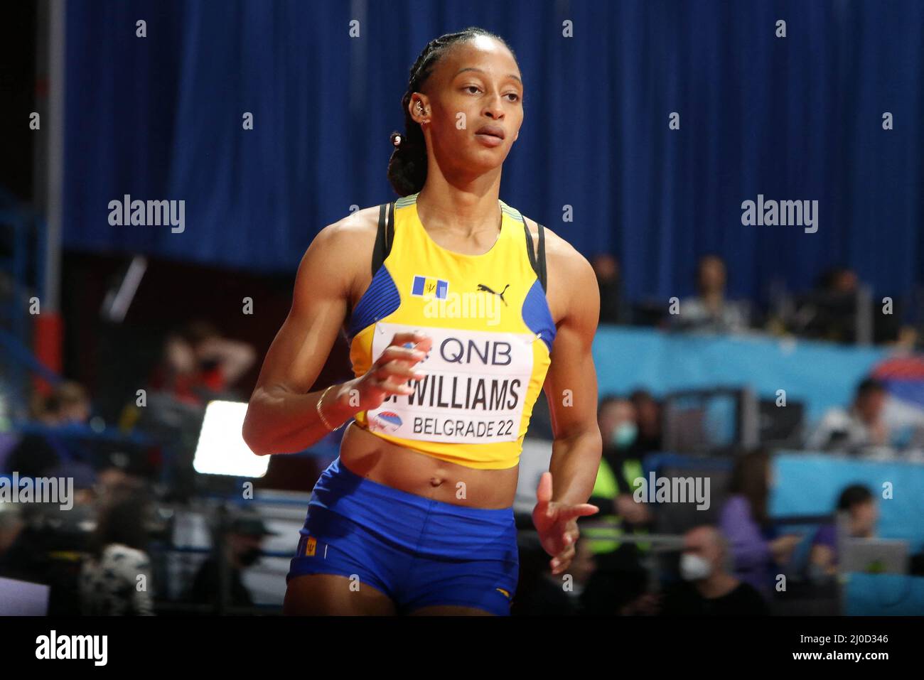 Sad Williams of Bahrain Heats 400 M Women during the World Athletics ...