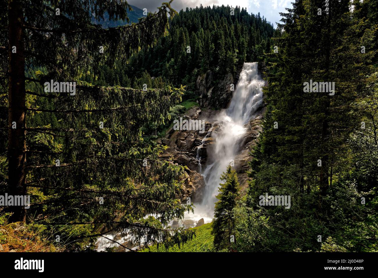 Krimml Waterfalls - Austria Stock Photo - Alamy