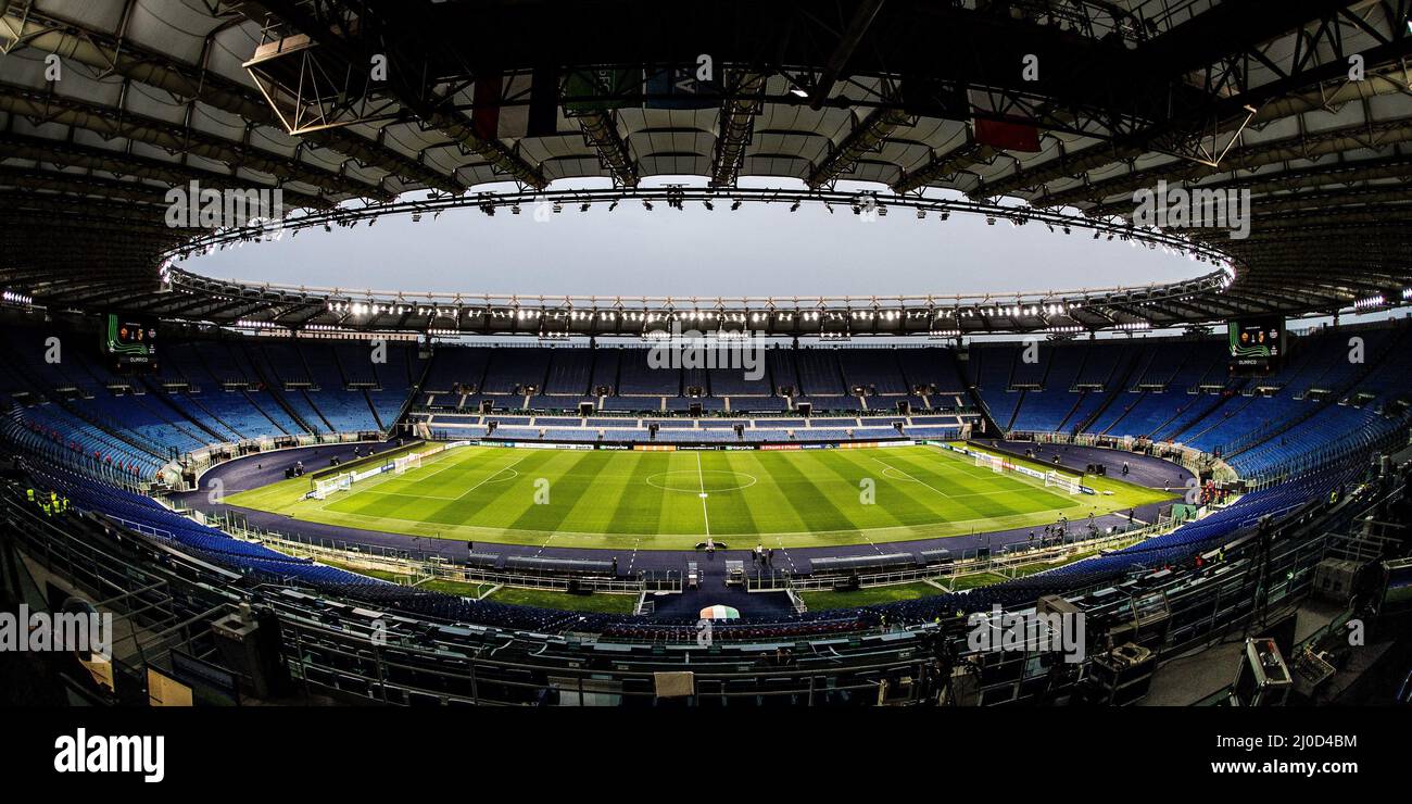 Rome, 17-03-2022, Stadio Olimpico, football, UEFA Europa Conference ...