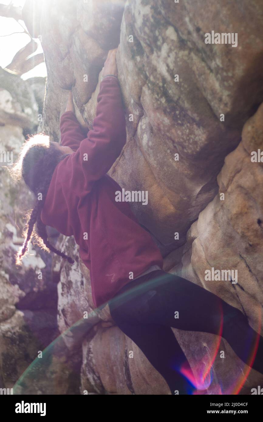 African boy climbing tree hi-res stock photography and images - Alamy