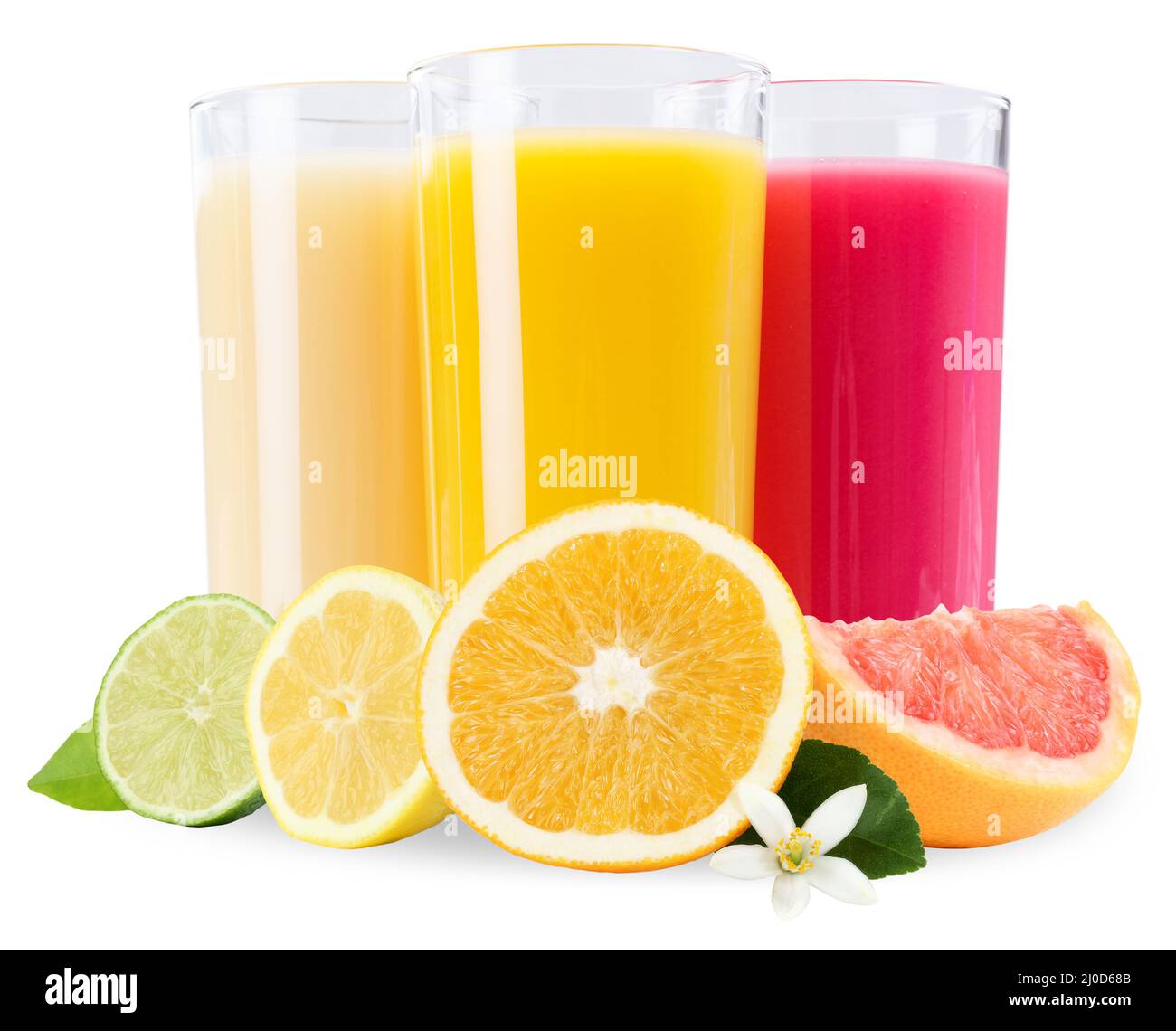 Juice in glass fruit juice fruits fruit isolated cropped crop Stock ...