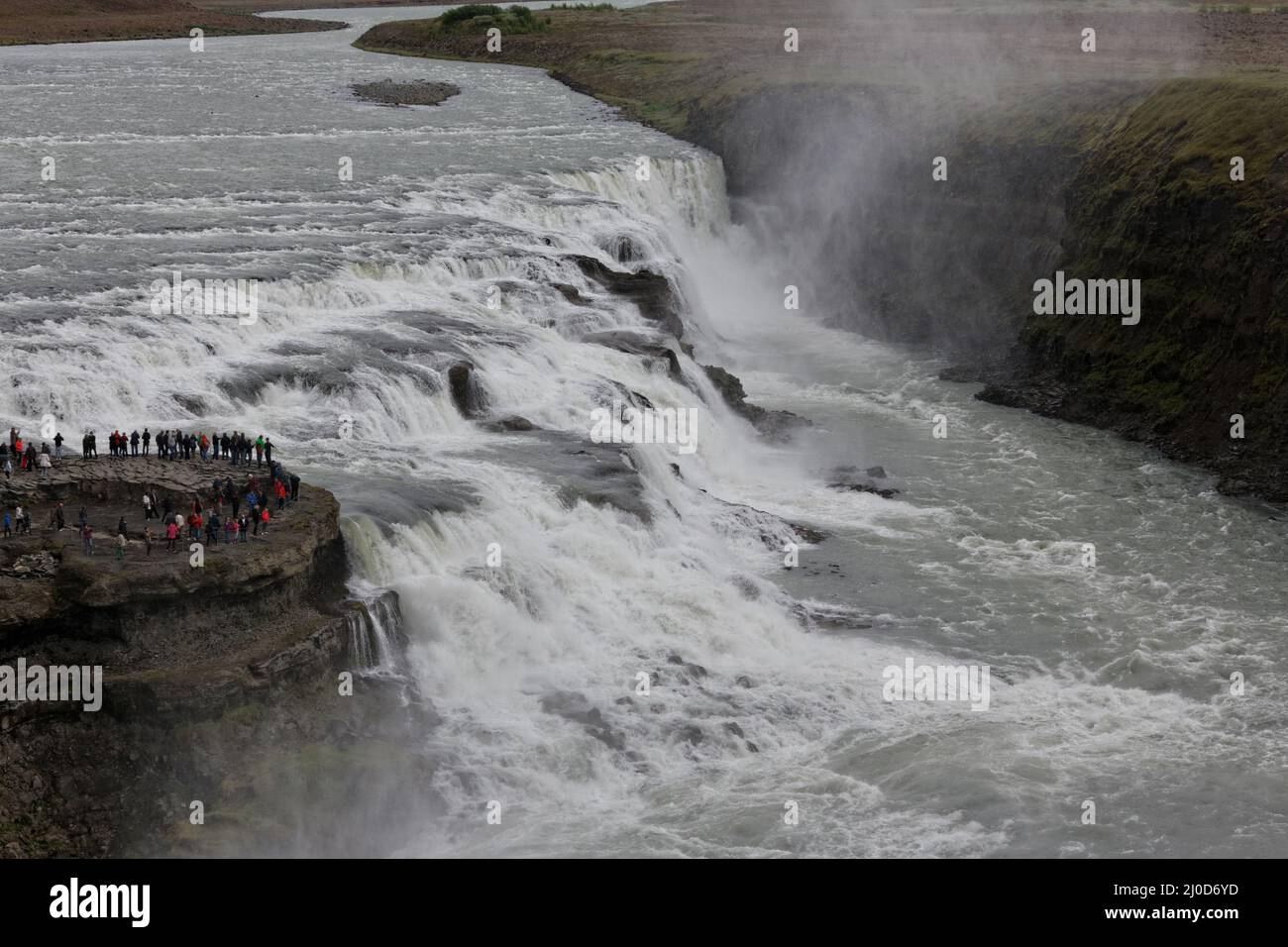 Rapid water gullfoss iceland hi-res stock photography and images - Alamy