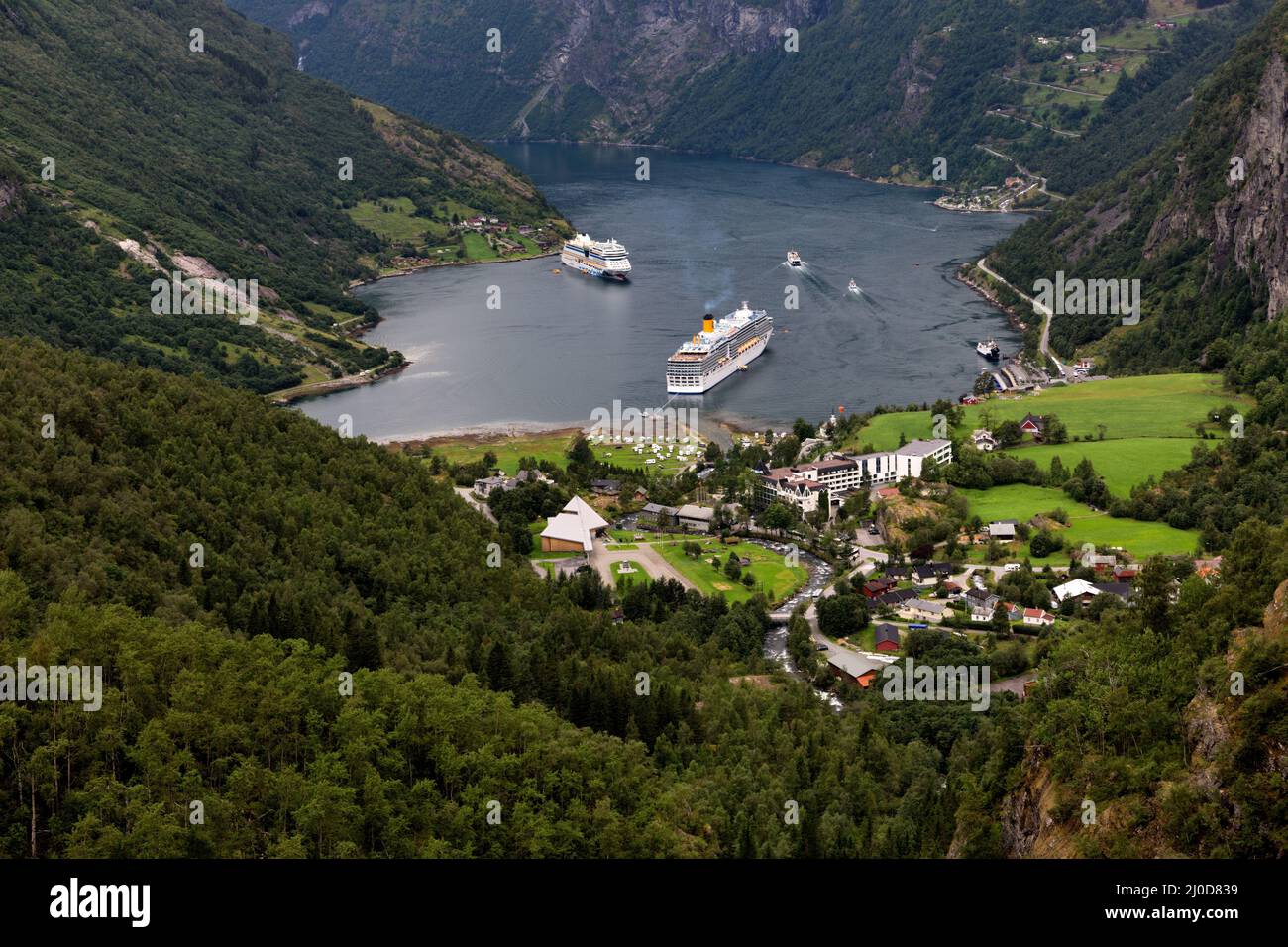 Geirangerfjord - Norway Stock Photo - Alamy